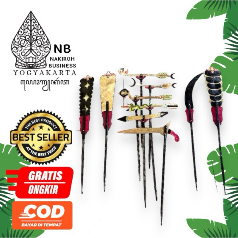 Jual SENJATA WAYANG KULIT ASLI TERMURAH PEDALANGAN | Shopee Indonesia