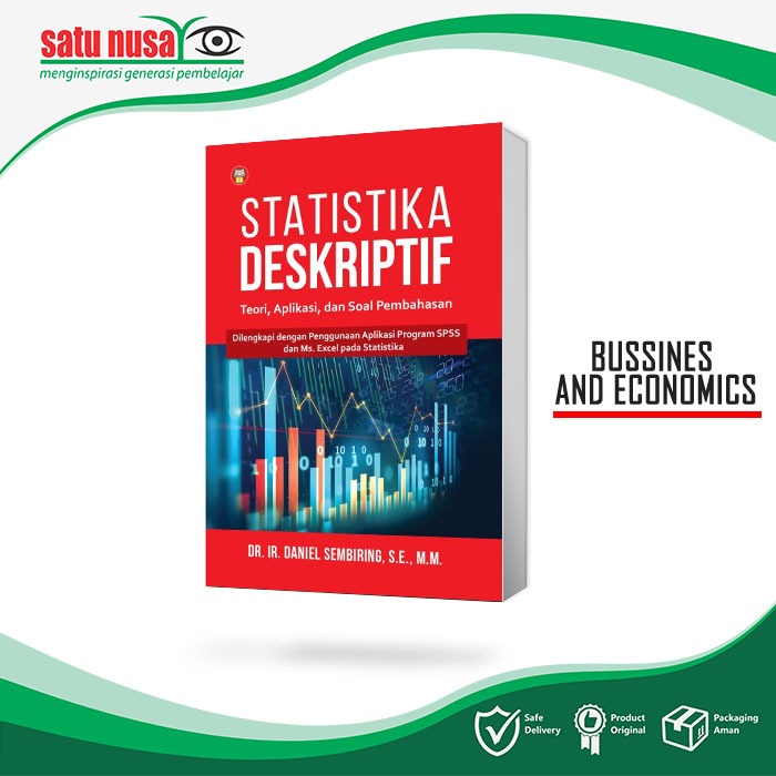 Jual Buku Statistika Deskriptif: Teori, Aplikasi, Dan Soal Pembahasan | Shopee Indonesia