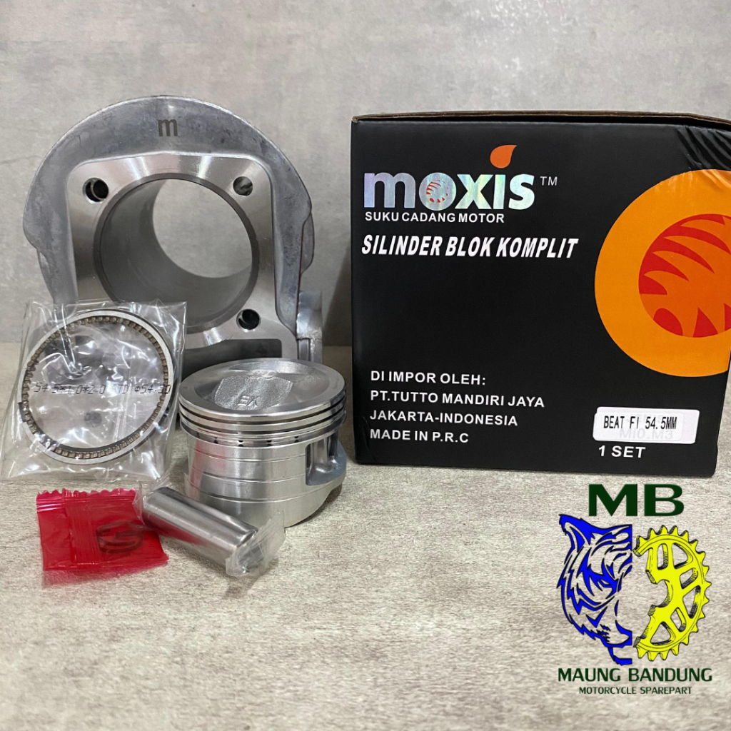Jual BLOK SEHER RACING BEAT FI 54.5 MM MERK MOXIS SILINDER BLOK RACING ...