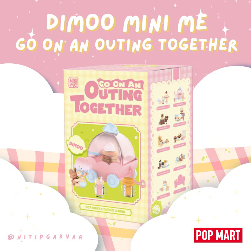 Jual Dimoo Go On An Outing Together Mini Me Blindbox Popmart New ...