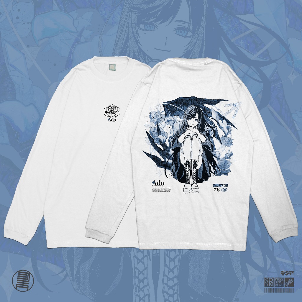Jual Longsleeve Kaos Ado Utaite JPop JRock Music Ost Anime Manga T ...