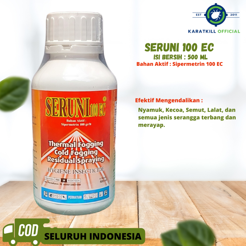 Jual Seruni 100 EC 500 ml insektisida pembasmi segala hama serangga ...