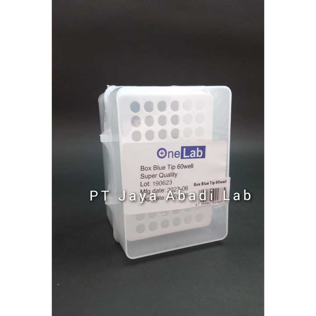 Jual Onemed box boks blue tips tip biru micropipette mikropipet 1000 ...