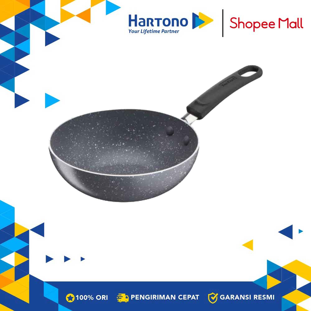 Jual Tefal Natura 16cm Wajan Anti Lengket Wokpan B2261695 | Shopee Indonesia