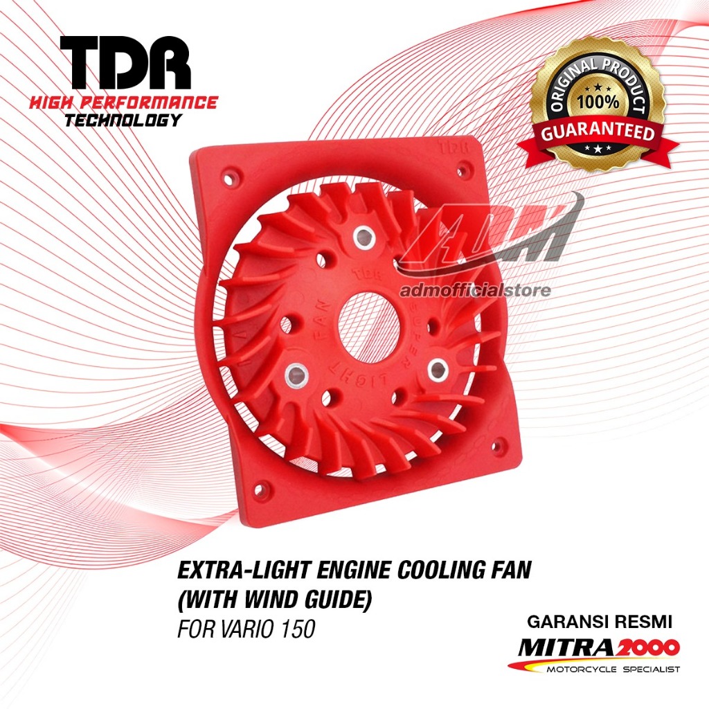 Jual Kipas Radiator TDR Vario 150 Extra-Light Engine Cooling Fan With ...