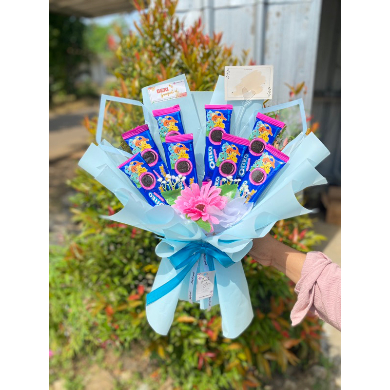 Jual buket oreo (bisa ganti snack) | Shopee Indonesia