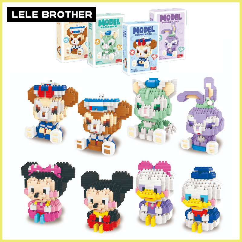 Jual LELE Mainan Anak Perempuan Brick Nano Block Sanrio LinaBell DIY ...