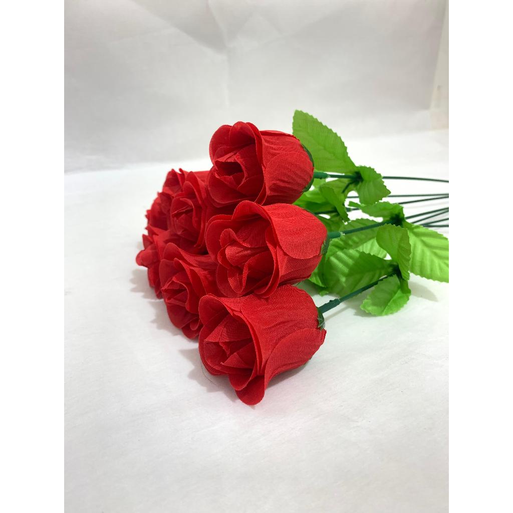 Jual Rose 1 Tangkai Bunga Artificial Rose Urat | Shopee Indonesia