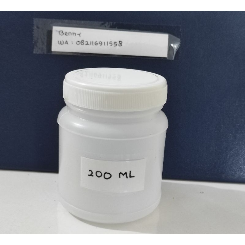 Jual BOTOL KAPSUL 200GRAM 200 GRAM 200ML 200 ML BOTOL KIMIA HDPE ...