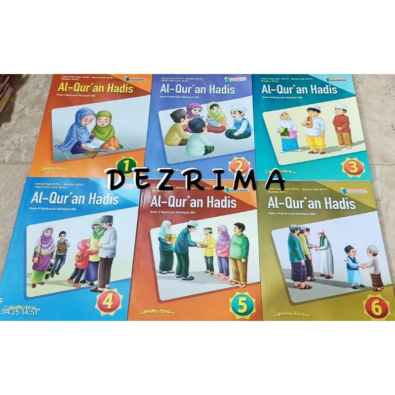 Jual Al Qur'an Hadis Kelas 1 2 3 4 5 6 SD/MI Kurikulum Merdeka - YUDHISTIRA | Shopee Indonesia