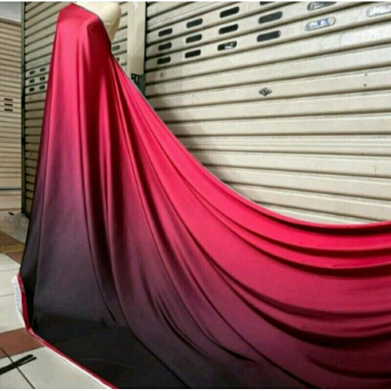 Jual bahan kain armani silk gradasi warna/armani polos gradasi warna ... Jual bahan kain armani silk gradasi warna/armani polos gradasi warna ...