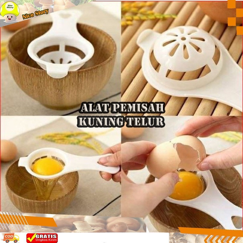 Jual Alat Pemisah Penyaring Putih dari Kuning Telur | Shopee Indonesia