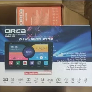 Jual HEAD UNIT ANDROID 9 INCH ORCA NFC 2/64 / HEAD UNIT ANDROID ORCA ...