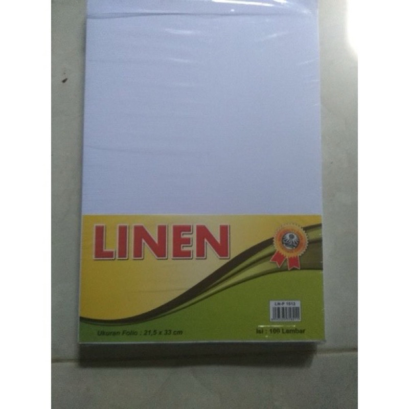 Jual KERTAS PRINT PIAGAM / SERTIFIKAT LINEN PUTIH ISI 20 LEMBAR A4/F4 ...