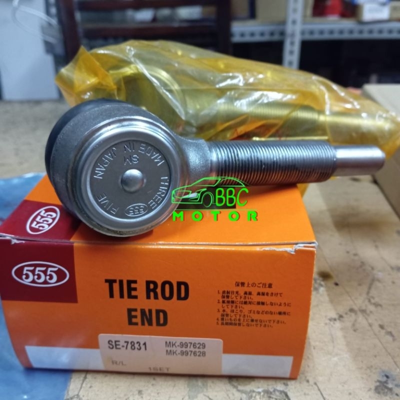 Jual TIEROD TIE ROD END MITSUBISHI CANTER PS136 PS 136 HDX 555 ASLI ...