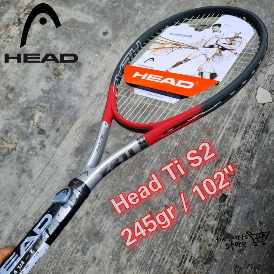 Jual Raket Tenis Head Ti S2 - ( 245 g / 102" ) | Shopee Indonesia
