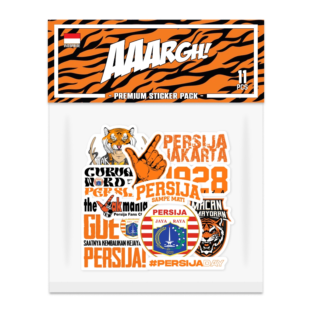 Jual Stiker PERSIJA JAKARTA Sticker Pack vol. 1 (The Jak Mania ...