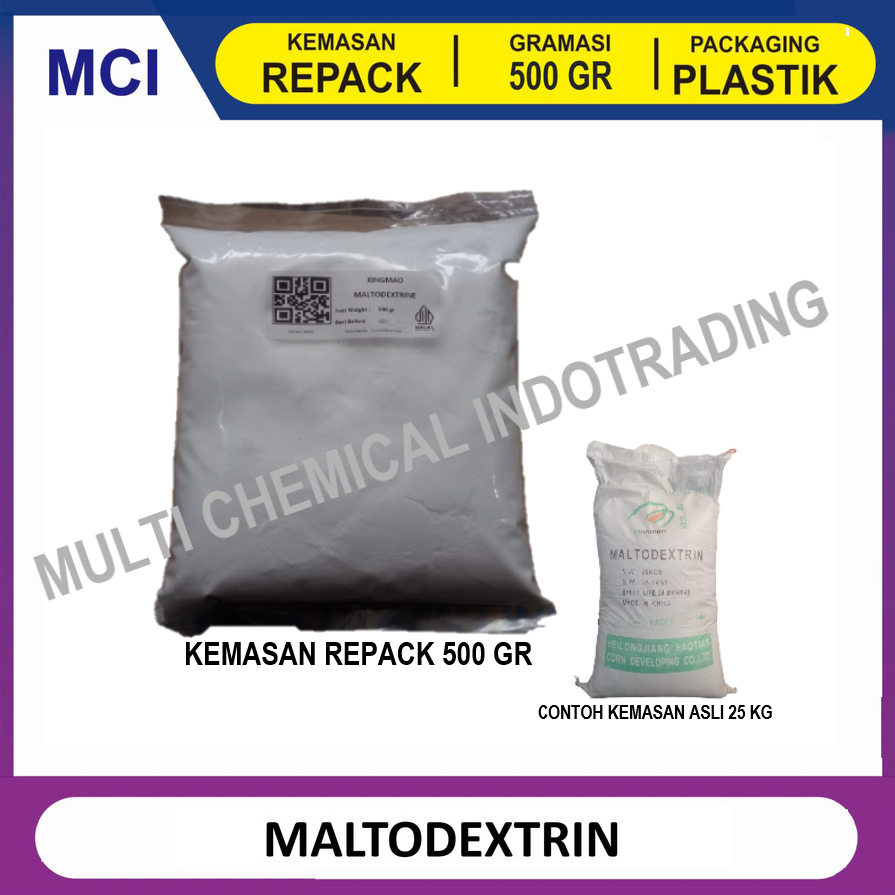 Jual MALTODEXTRIN DE 10-12 || 500 gr | Shopee Indonesia