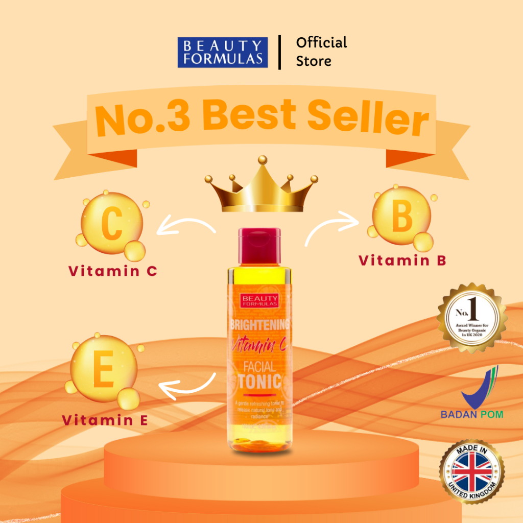 Jual Beauty Formulas Brightening Vitamin C Facial Toner 150ml | Shopee ...