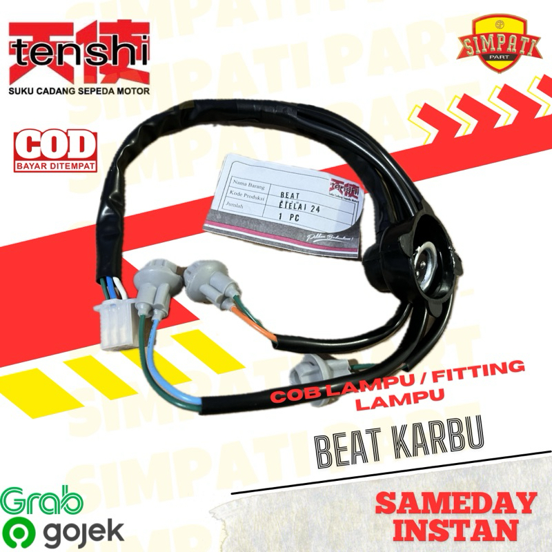 Jual Fiting Lampu Kabel Fitting Lampu Sein Depan Honda Beat Karbu ...