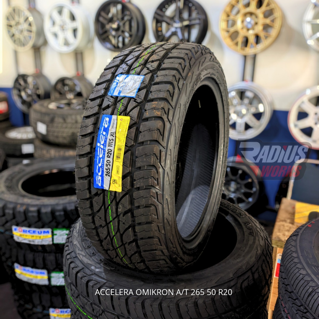 Jual ban mobil R20 untuk pajero fortuner ukuran 265 50 R20 accelera ...