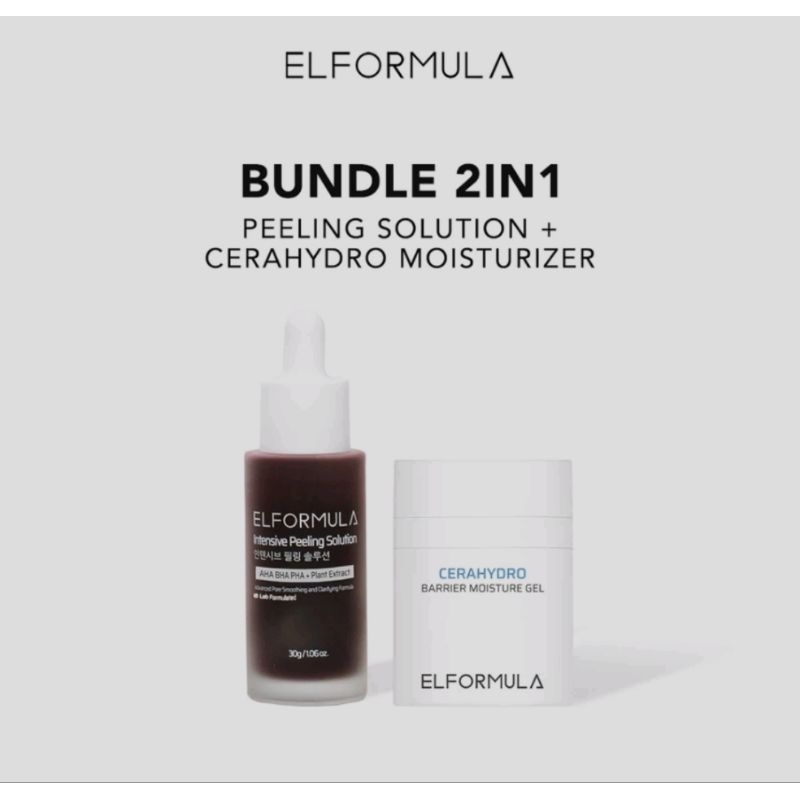 Jual ELFORMULA Bundle 2in1 Peeling dan Moisturizer - Skincare Peeling ...