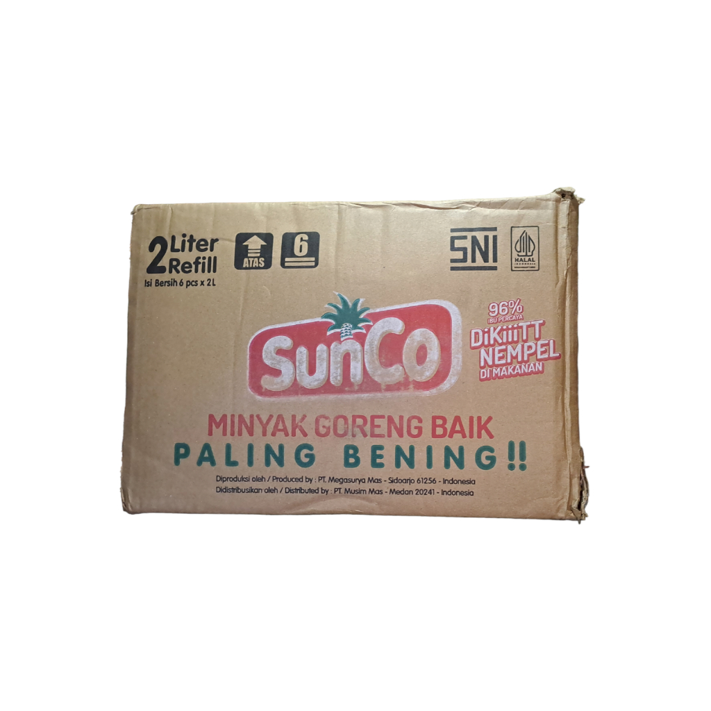 Jual Minyak SunCO 1 Dus (2L x 6 Pouch) | Shopee Indonesia