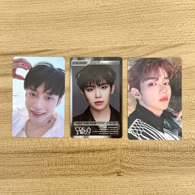 Jual [ READY STOCK ] OFFICIAL ZB1 JIWOONG TAERAE ZHANG HAO PC PHOTOCARD ZEROBASEONE YOU HAD ME ...