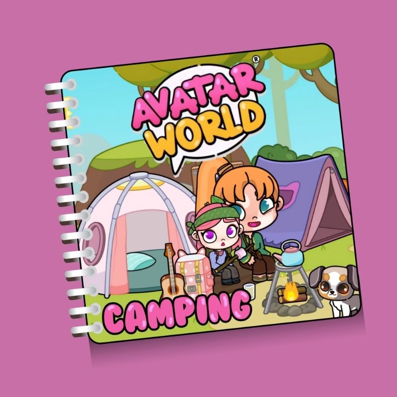 Jual Avatar World Mainan Anak Paper Doll House edisi Camping | Shopee ...