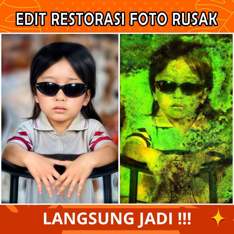 Jual PROFESIONAL RESTORASI FOTO JADUL PROFESIONAL/RESTORASI FOTO RUSAK ...