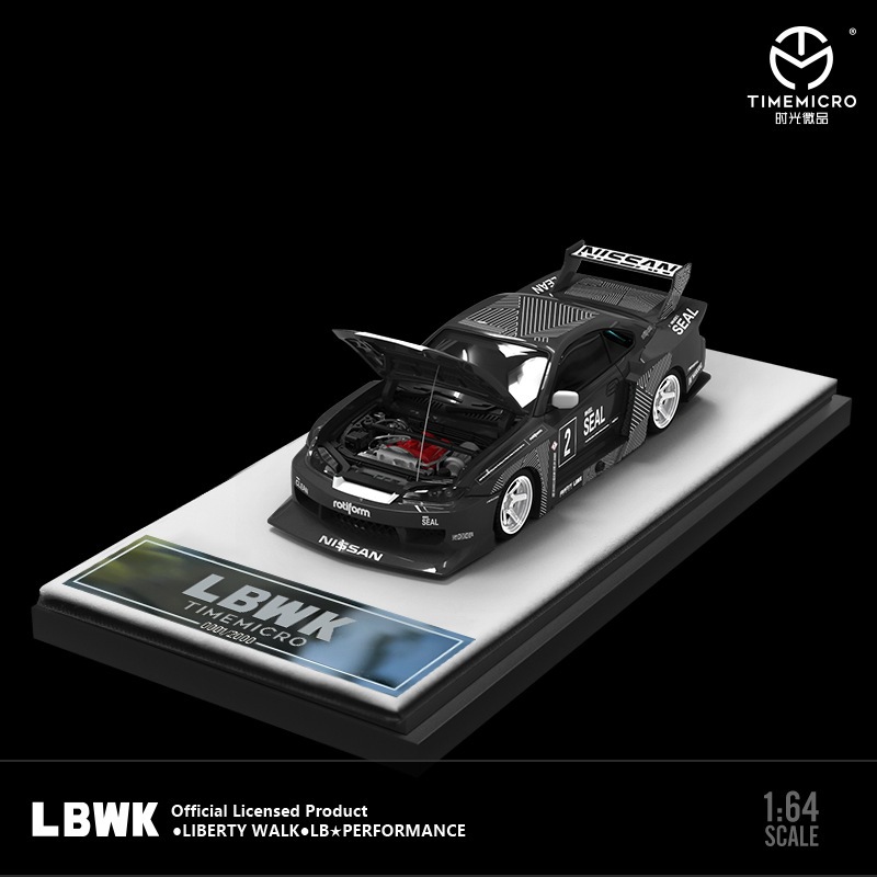 Jual TimeMicro Time Micro 1:64 Nissan LB-Super Silhouette Silvia S15 ...