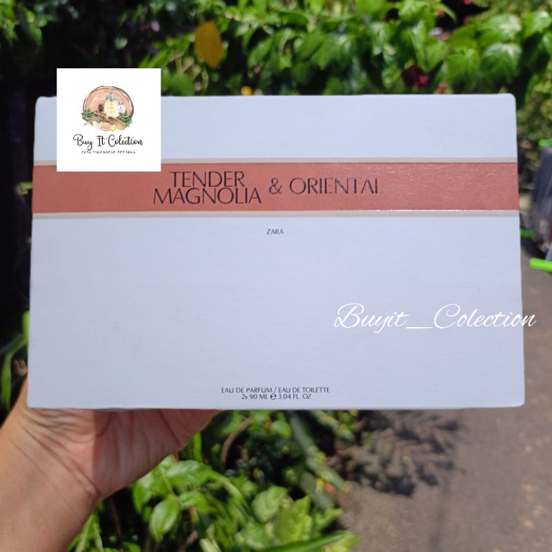 Jual PARFUM ZARA TENDER MAGNOLIA & ORIENTAL /ORIENTAL & FRUITY PAKET ...