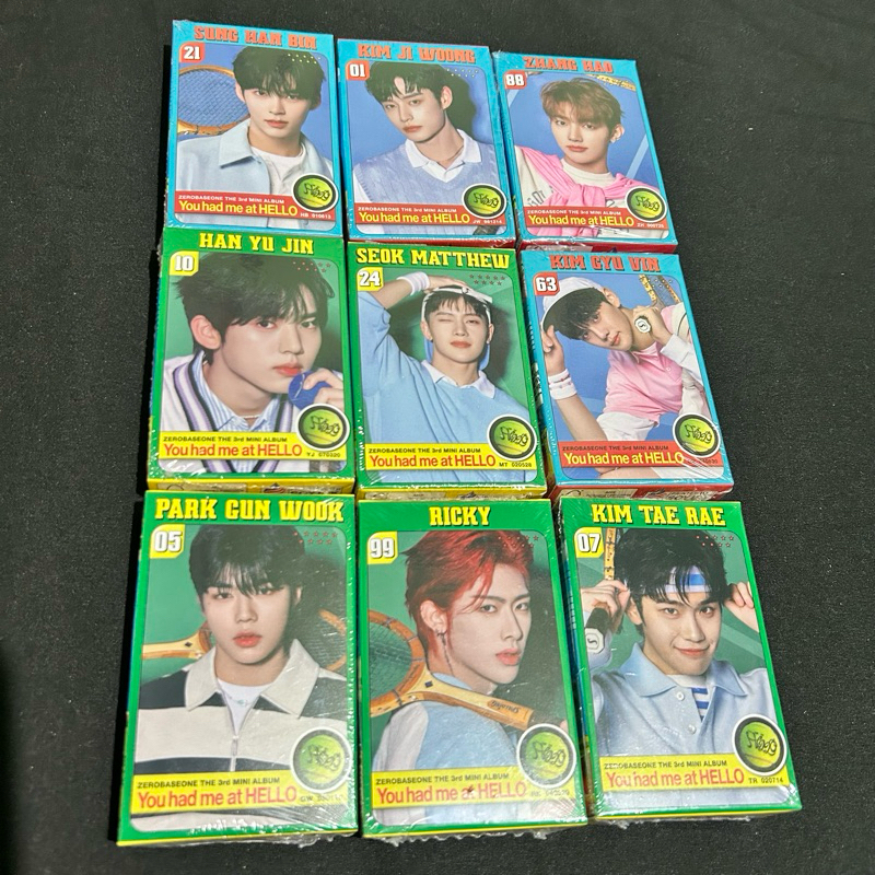 Jual ALBUM SEALED ZB1 ZEROBASEONE ZEROSE POCAALBUM POCA ALBUM YOU HAD ME AT HELLO FEEL THE POP ...