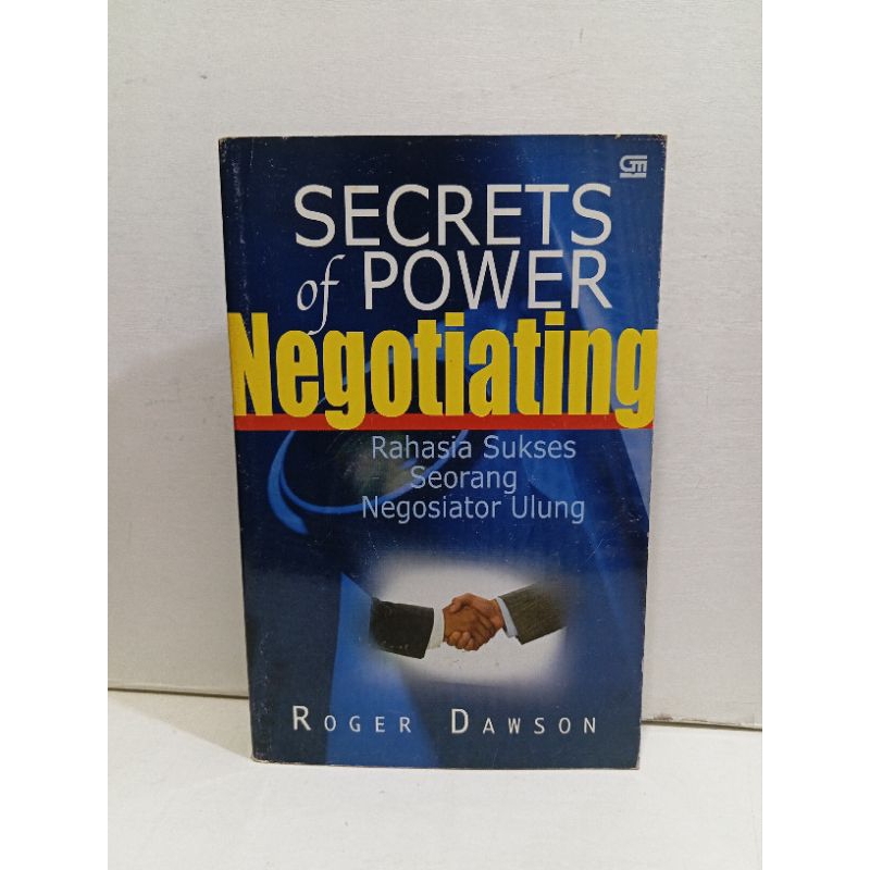 Jual Buku Secrets of Power Negotiating by Roger Dawson | Shopee Indonesia