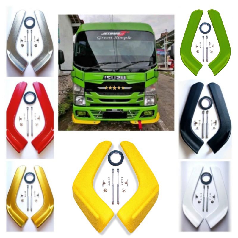 Jual WINGLET BUMPER HIDROLIK BUS DAN TRUCK FULLSET (KANAN & KIRI ...