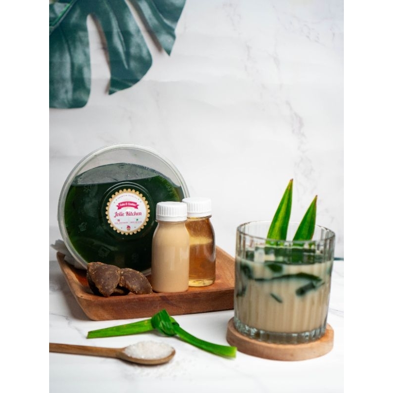 Jual Cincau hijau/Cincau ijo/ cincau asli sehat 1 liter | Shopee Indonesia