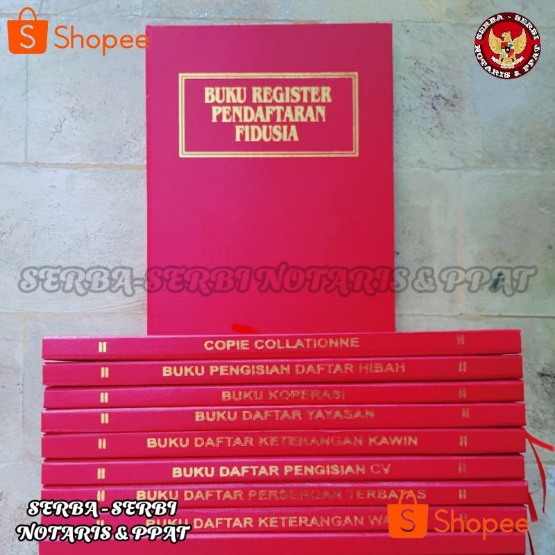 Jual Buku register pendaftaran fidusia buku pendukung notaris | Shopee ...