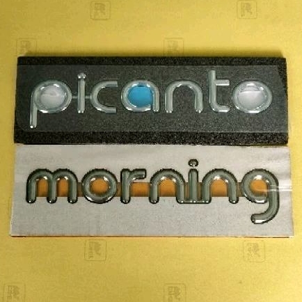 Jual Emblem logo kia PICANTO MORNING ukuran original bagasi picanto ...