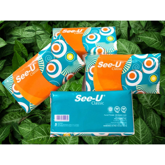 Jual See-U SEEU Tisu Wajah 160 lembar Facial Tissue 160 Sheet See U ...