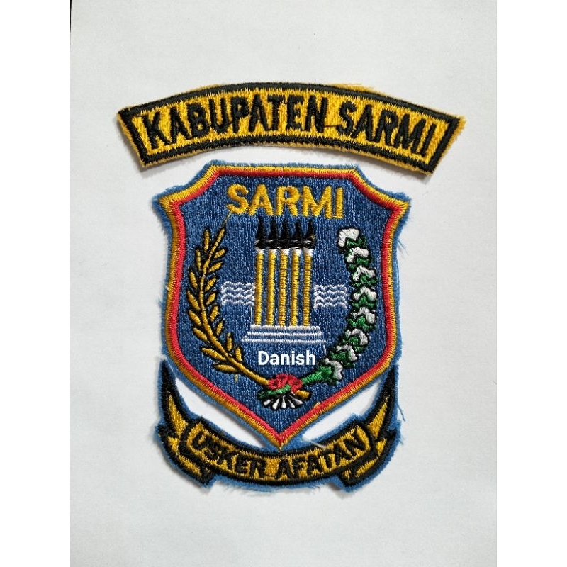 Jual BET BORDIR LOGO LAMBANG KABUPATEN SARMI, PROVINSI PAPUA | Shopee ...