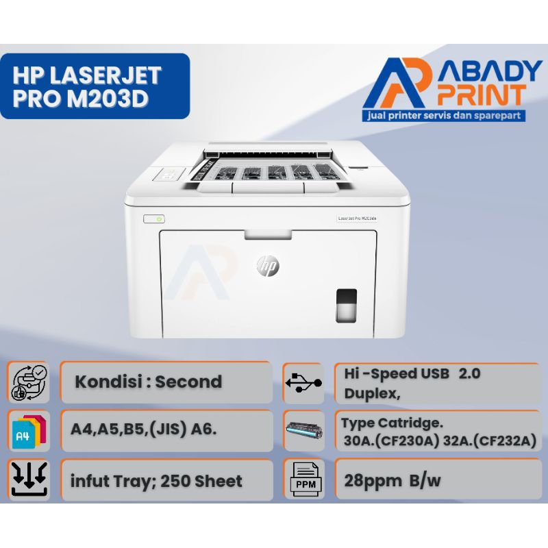 Jual Hp Laserjet Pro M203d | Shopee Indonesia