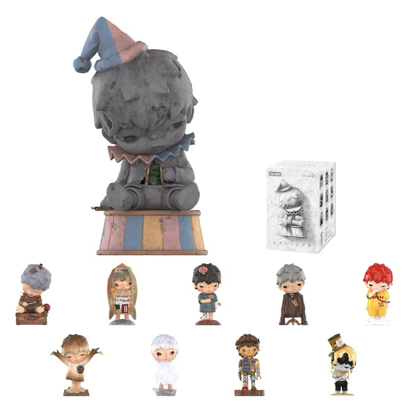 Jual HIRONO RESHAPE SERIES BLIND BOX FIGURE POP MART - SET 9 PCS ...