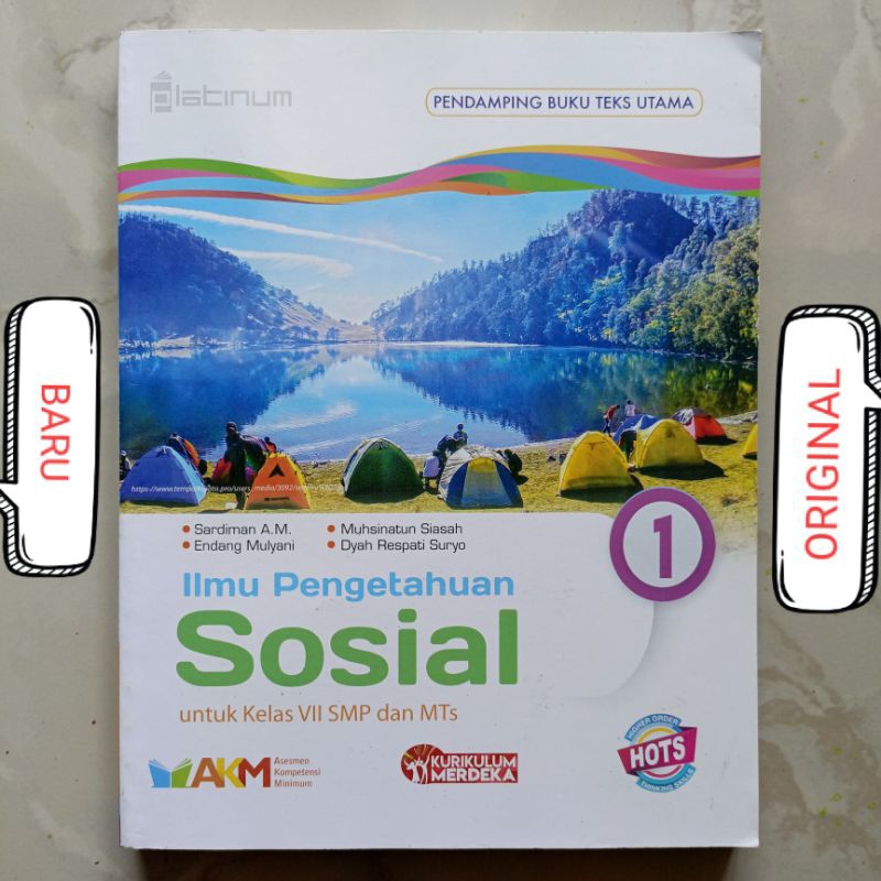 Jual Buku Pembelajaran Ilmu Pengetahuan Sosial IPS Kelas 7 VII 1 I SMP ...