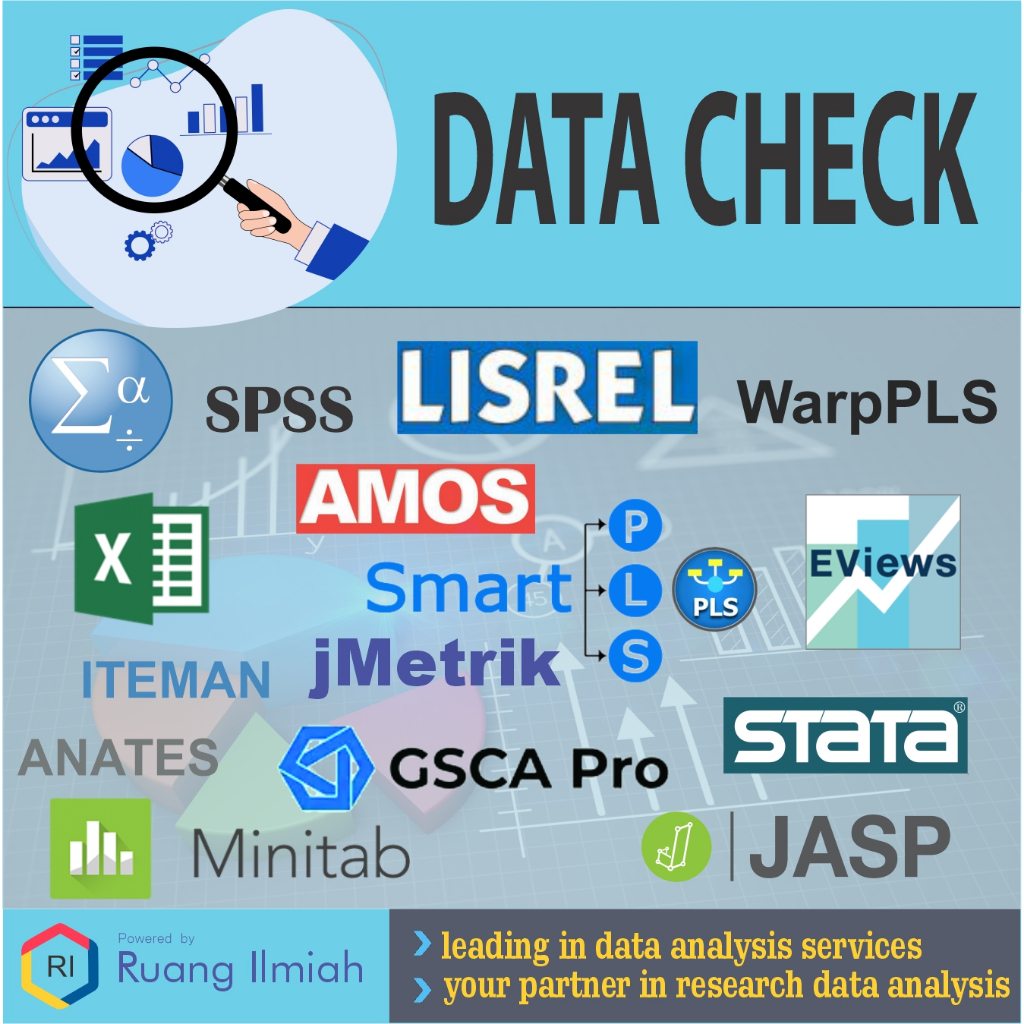 Jual CEK DATA, SPSS, SmartPLS, EVIEWS, JASP | Shopee Indonesia