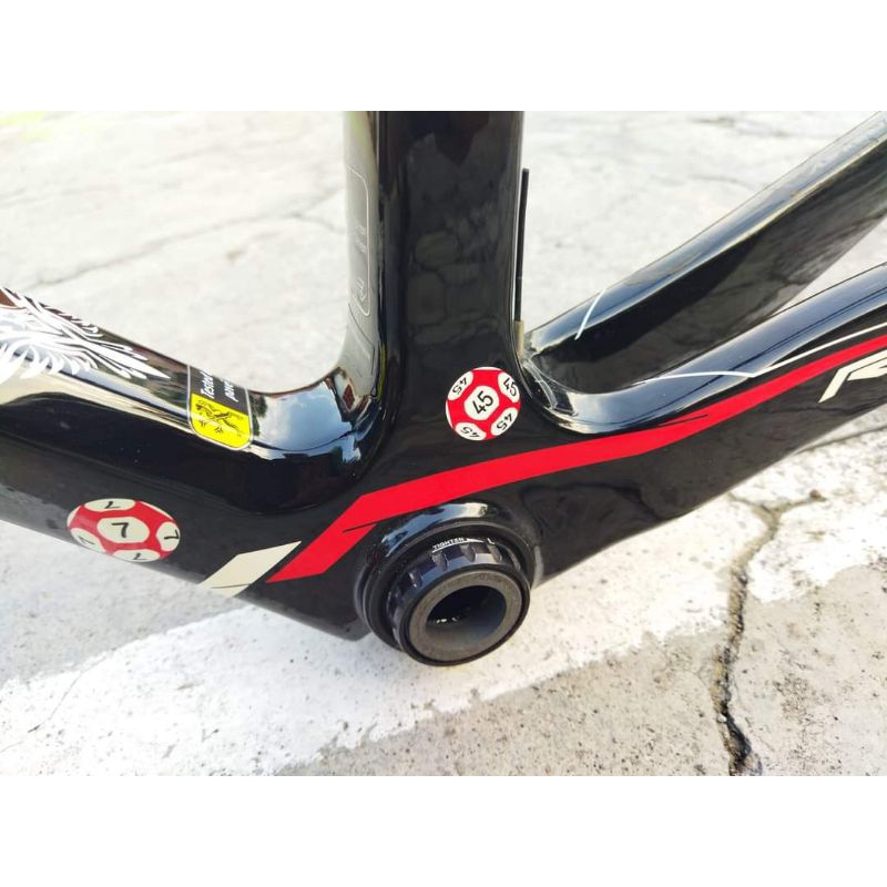 Jual frameset roadbike sepeda balap ridley fenix carbon original ...