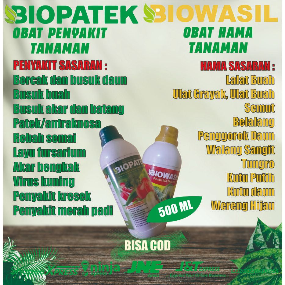 Jual PAKET HEMAT PUPUK BIOPATEK DAN BIOWASIL ATASI SUNDEP & ULAT PADI ...
