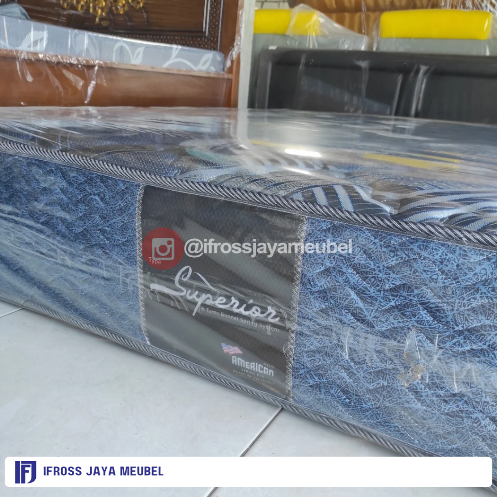Jual Kasur Spring Bed American Superior/Kasur Empuk | Shopee Indonesia
