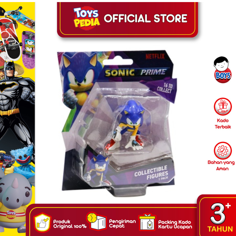 Jual Mainan Action Figure Sonic Prime 1 Pack In Blister | Shopee Indonesia