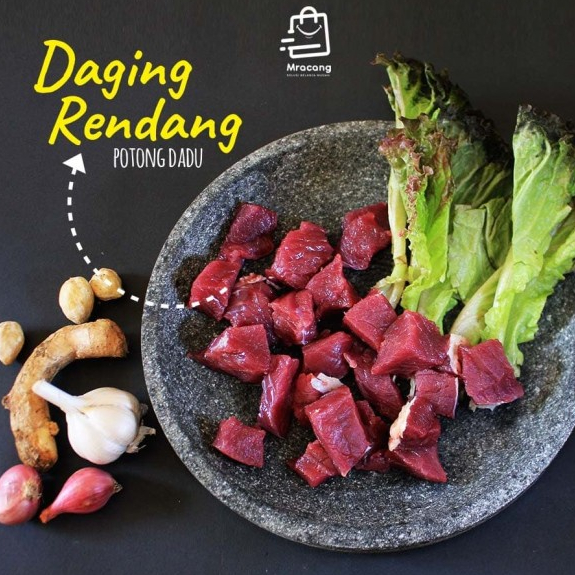 Jual Daging Rendang Potong Dadu 250gram | Shopee Indonesia
