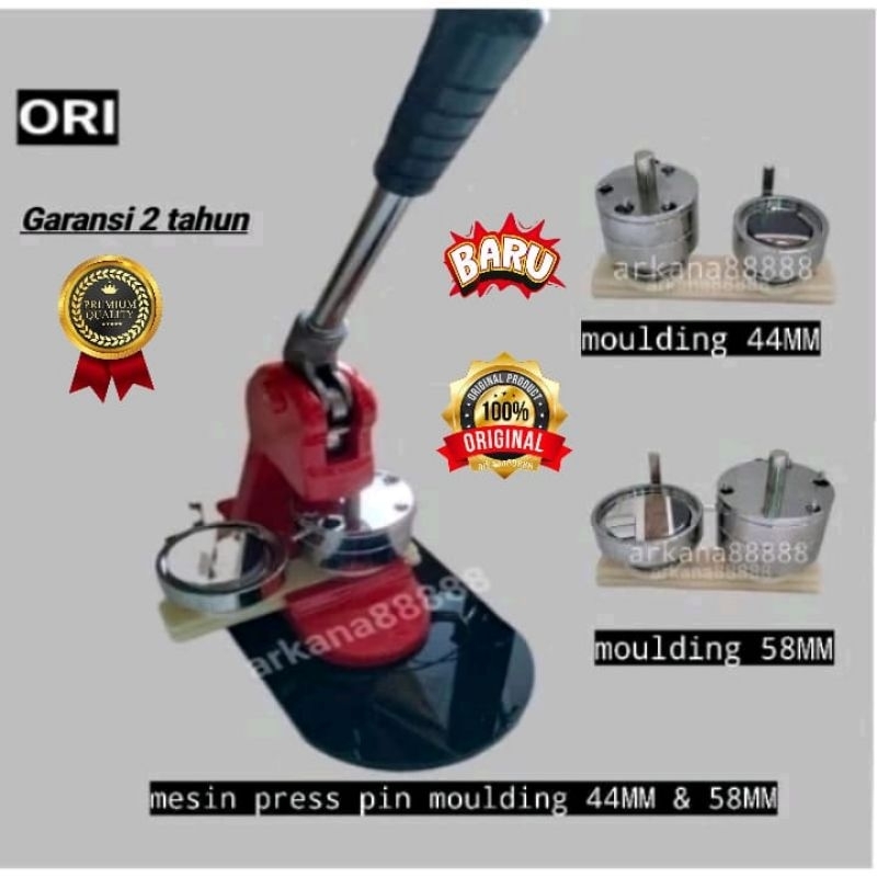 Jual mesin press PIN moulding 44MM dan 58MM | Shopee Indonesia